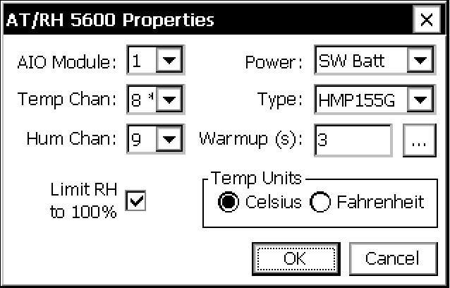 Biomet System (Sutron Logger) | Humidity and Temperature Probe (HMP155)